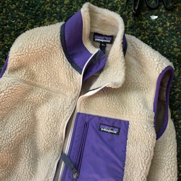 Patagonia | Jackets & Coats | Patagonia Furry Vest Size Xl | Poshmark
